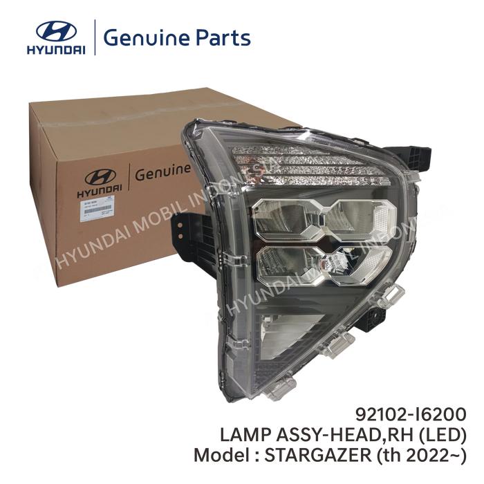 Jual Lampu Depan Kanan-LED / Lamp Assy Head-RH Hyundai STARGAZER 2022 ...