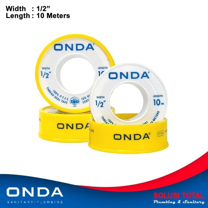 Promo Seal Tape ONDA 10 Meter Sealtape ST01 10m Pipa Keran Siltip ORI ...