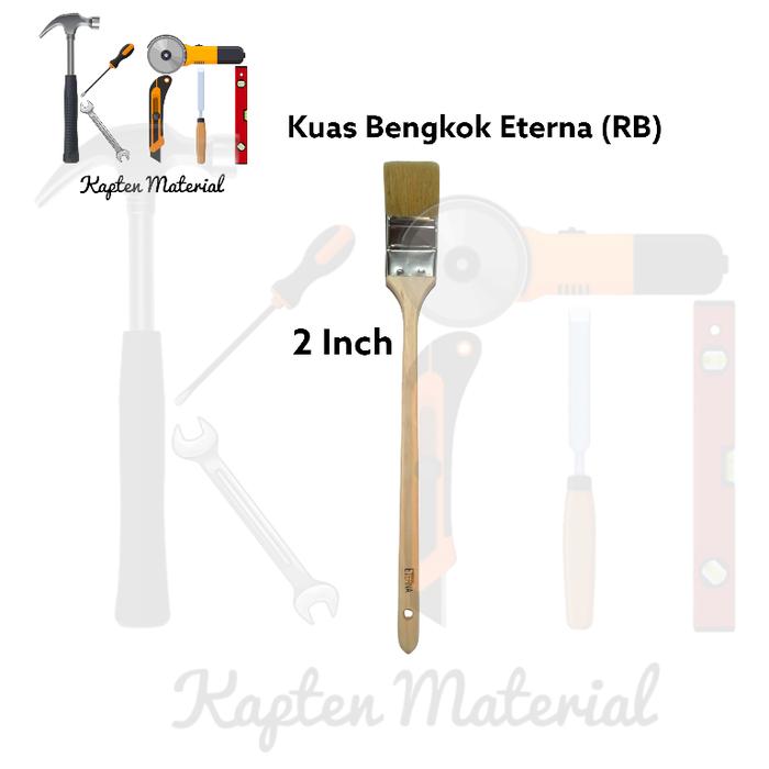 Jual Kuas Cat Bengkok Eterna |Kuas Bengkok RB |Kuas Pembersih Mesin ...