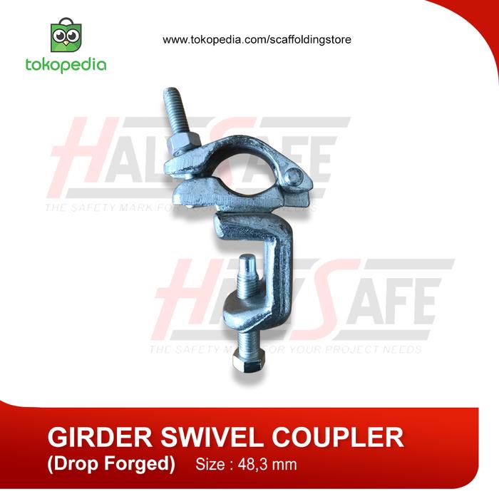 Jual GIRDER SWIVEL COUPLER HALYSAFE 48,3 mm BS / Clamp Scaffolding ...