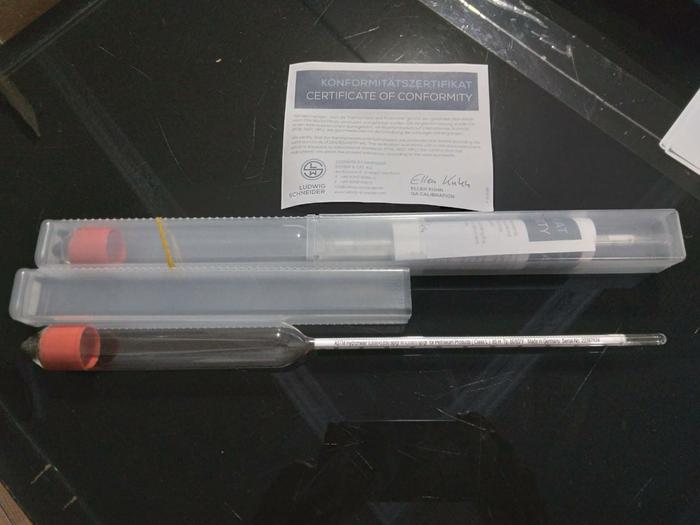 Jual Hydrometer API 55HL Th +39+51:0,1 Tp.60°F / 0+150°F - Ludwig ...
