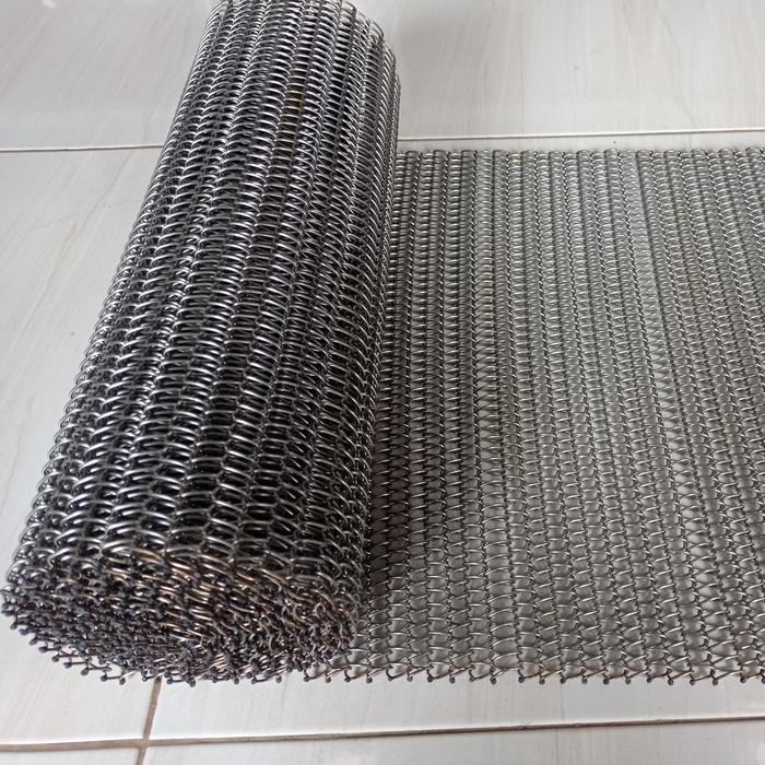 Jual Wire Mesh Conveyor Uk : 5 x 15 mm lebar 650 mm x Panjang 10 Mtr ...