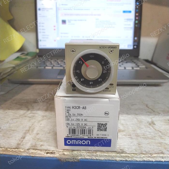 Jual TIMER TIME OMRON H3CR A8 8PIN 220VAC ORIGINAL - Jakarta Pusat ...