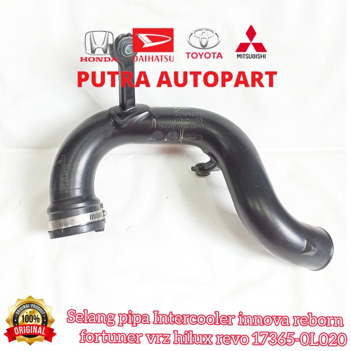 Jual selang intercooler innova reborn hilux fortuner vrz 17362-0L020 ...