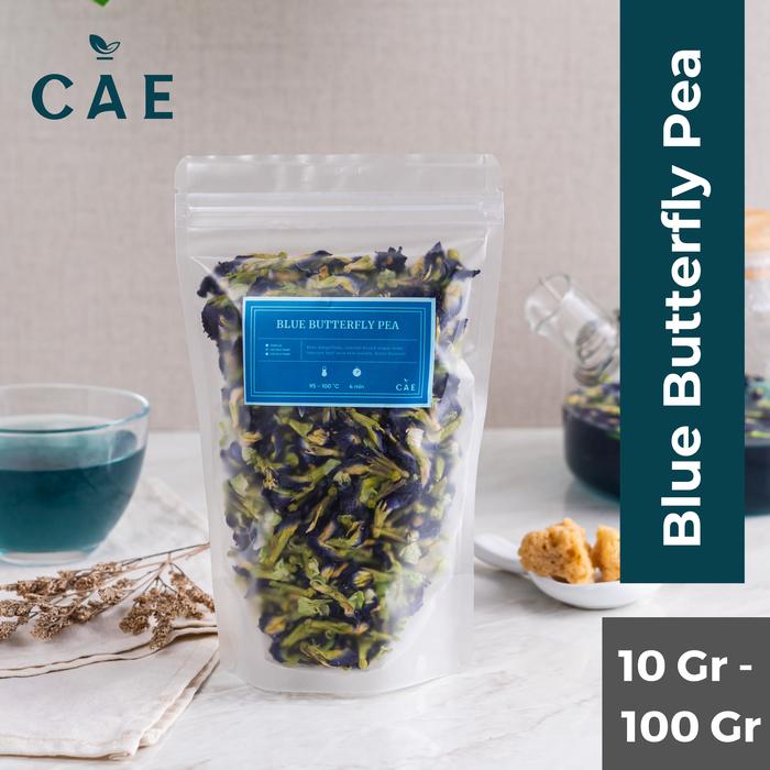 Jual Bunga Telang Organik Teh Biru Blue Butterfly Pea Flower Tea 10 ...