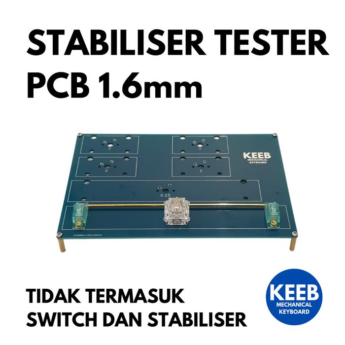 Jual PCB Mount Stabilizer Tester Mechanical Keyboard KEEB - 1.6mm - Kab ...