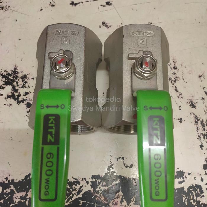 Jual BALL VALVE SS 316 UTKM KITZ 1" INCH DRAT 600 WOG - Jakarta Barat - Swadya Mandiri Valve ...