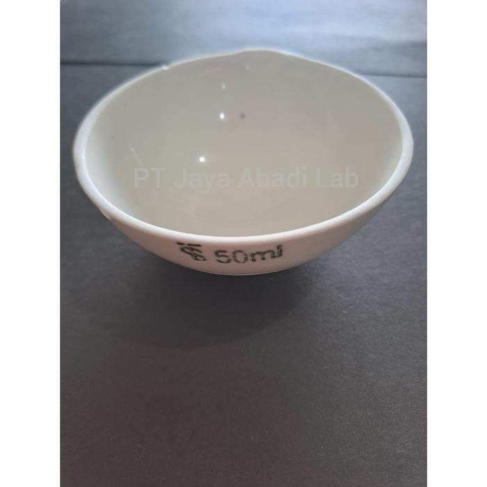 Jual Cawan Porselin 50ml Penguap Evaporating Dish 50 ml Porcelain - Kota Malang - Jaya Abadi Lab ...