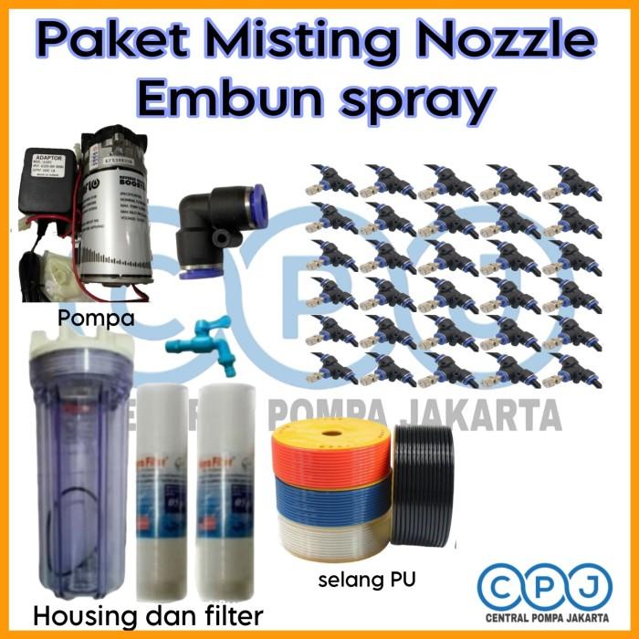 Jual Misting Nozzle Embun spray Walet/Hidroponik/Taman 25 Titik - Jakarta Barat - central pompa ...