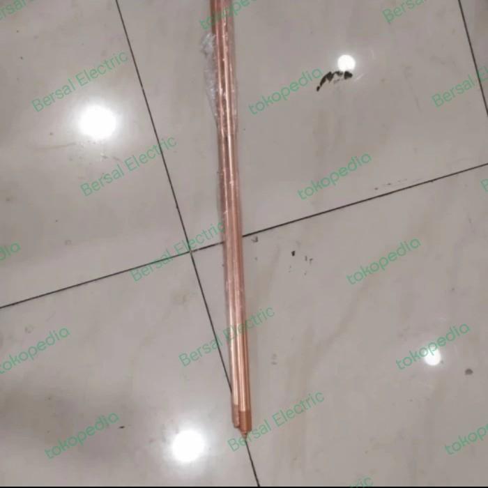 Jual Grounding Rod 5/8 panjang 2.4 Meter /perbatang Grouding 5/8@2,4mtr ...