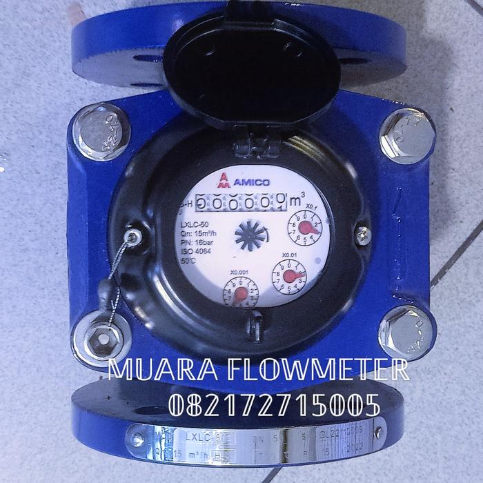 Jual flowmeter Amico 2 inch DN50 flange pendek- meteran air bersih amico 2" - Jakarta Barat ...