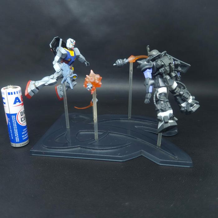 Jual sog figure gundam diorama battle rx 78-2 vs zaku black tristar bandai - Kota Bandung ...