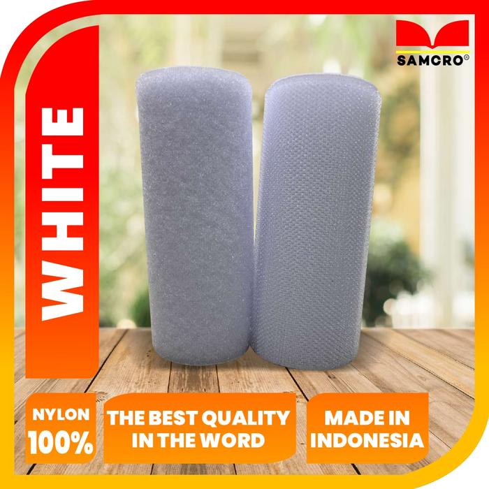Jual Velcro Tape Samcro-Reguler-Warna Putih - 20mm, HOOK & LOOP - Kab ...