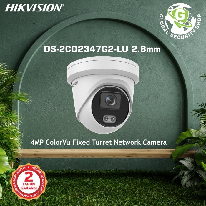 Jual IP Camera DS-2CD2347G2-LU 2.8mm C 4MP ColorVu - Kota Medan - Global Security Shop | Tokopedia