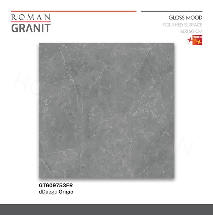Jual ROMANGRANIT dDaegu Grigio 60x60 GT609753FR ROMAN GRANIT - Jakarta ...