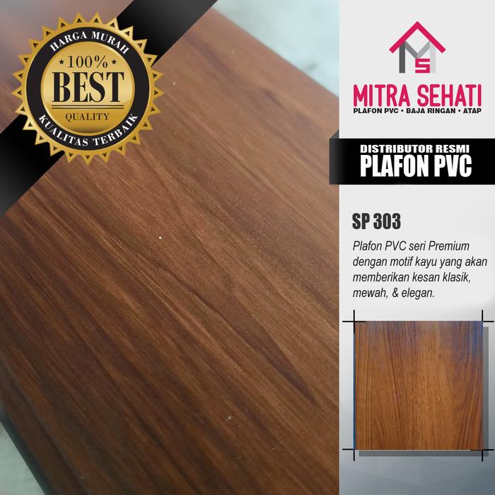 Jual Plafon PVC motif kayu cendana premium - Kota Bekasi - Mitra Sehati ...
