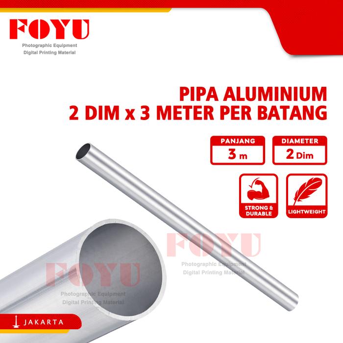 Jual Pipa Aluminium 2 Dim x 3 Meter Per Batang - Pipa+Peti Kayu ...