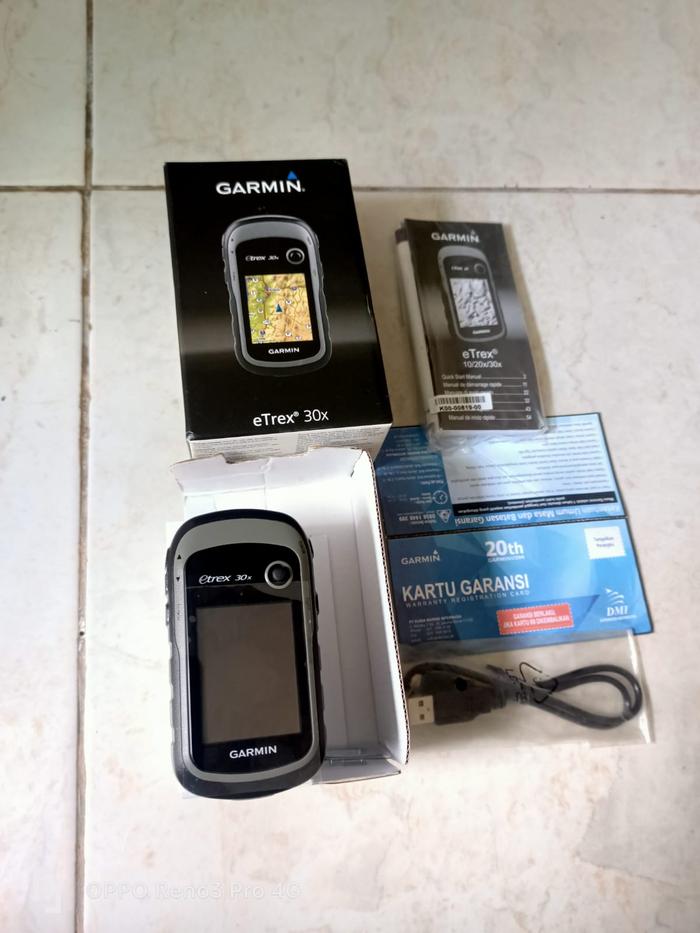 Jual Garmin Etrex 30 x gps map peta 30x new original - Jakarta Barat ...