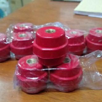 Jual isolator listrik busbar merah sm 25 baut m6 - Jakarta Barat - SUMBER TEKNIK ABADI. | Tokopedia