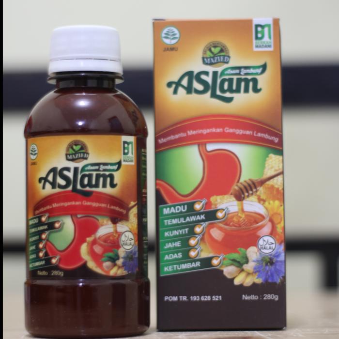 Jual Madu Asam Lambung Madu ASLam Asam Lambung MAZIED isi 280 gram ...