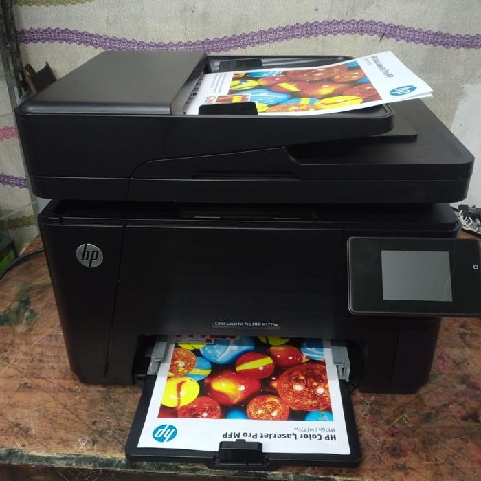 Jual printer hp laserjet pro mfp m177fw,Print scan copy wifi - Jakarta ...