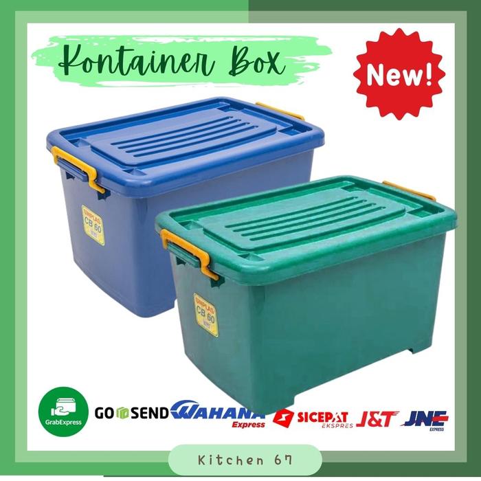 Jual Kontainer Box Plastik Jumbo Tempat Penyimpanan Baju Sinplast ...