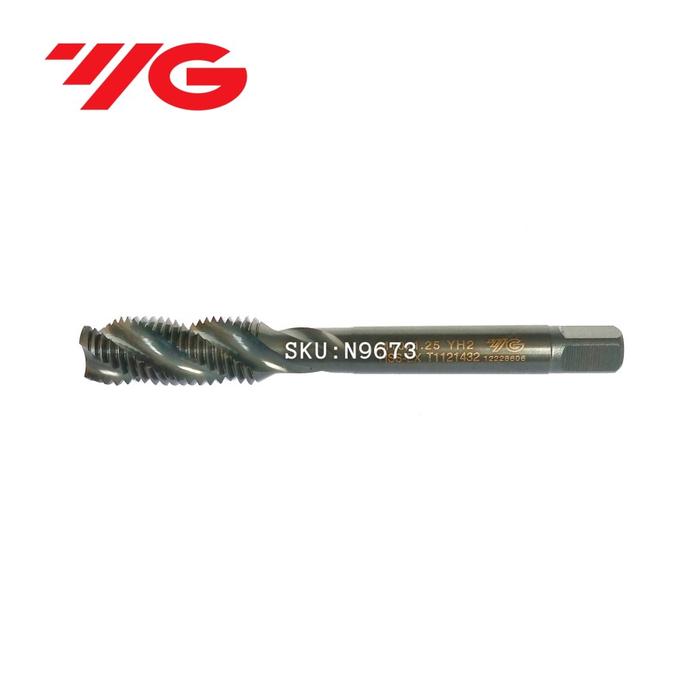 Jual Tap M10x1.25 YG1 Spiral Tapping Tool Lubang Ulir Drat M10 Pitch 1.25 - Kota Bekasi ...
