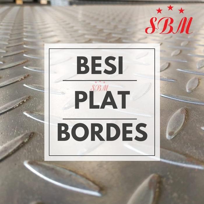 Jual Besi Plat Bordes Tebal 2MM Full Uk. 1,2M x 2,4M - Kota Tangerang ...