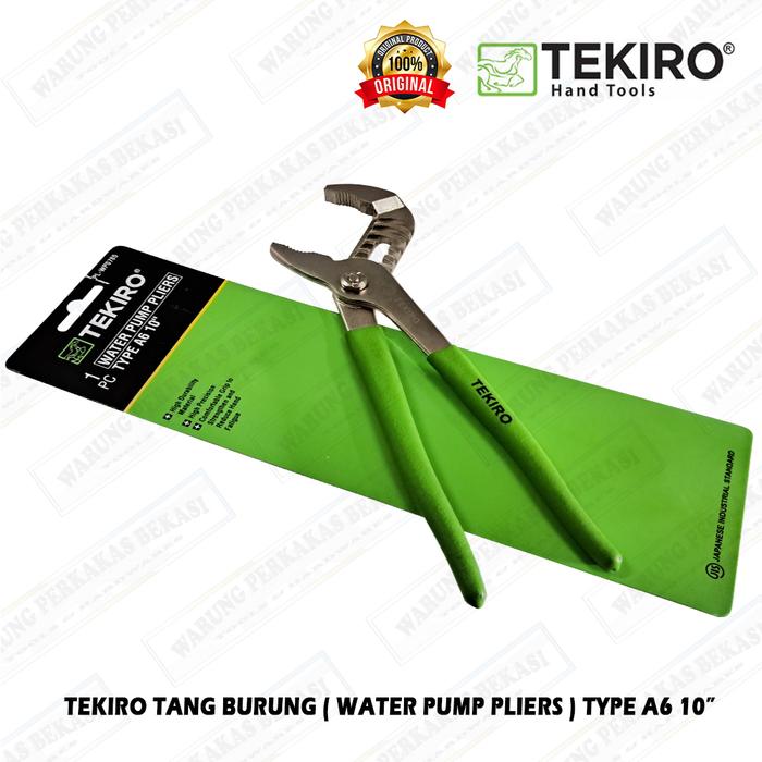 Jual TEKIRO Tang Burung 10" Quick Joint Water Pump Pliers Tang Jepit ...