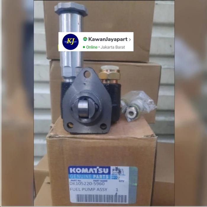 Jual Feed Pump Komatsu PC200-6 PC200-7 6D102, DK105220-5960 - Jakarta ...