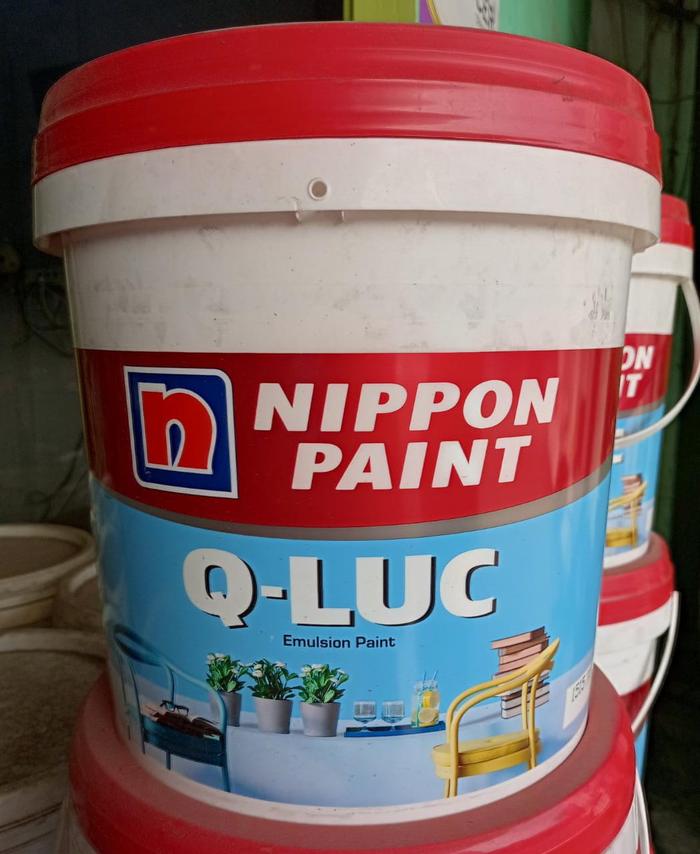 Jual CAT TEMBOK NIPPON PAINT Q-LUC 1515 BARLEY WHITE 18KG - Kab ...