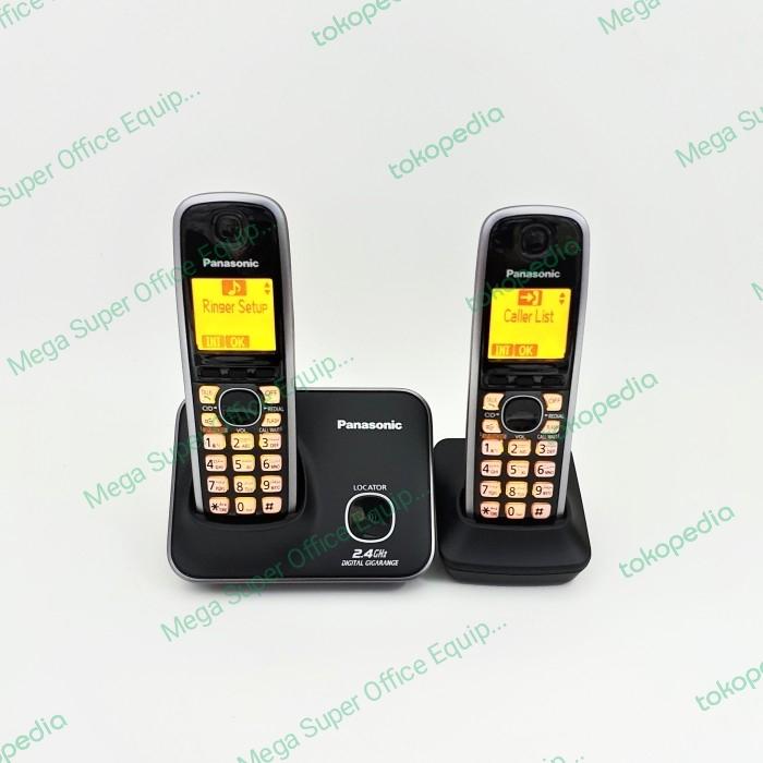 Jual Telepon Wireless/Cordless Panasonic KX-TG3712 Telpon Rumah 3712 Black - Jakarta Barat ...