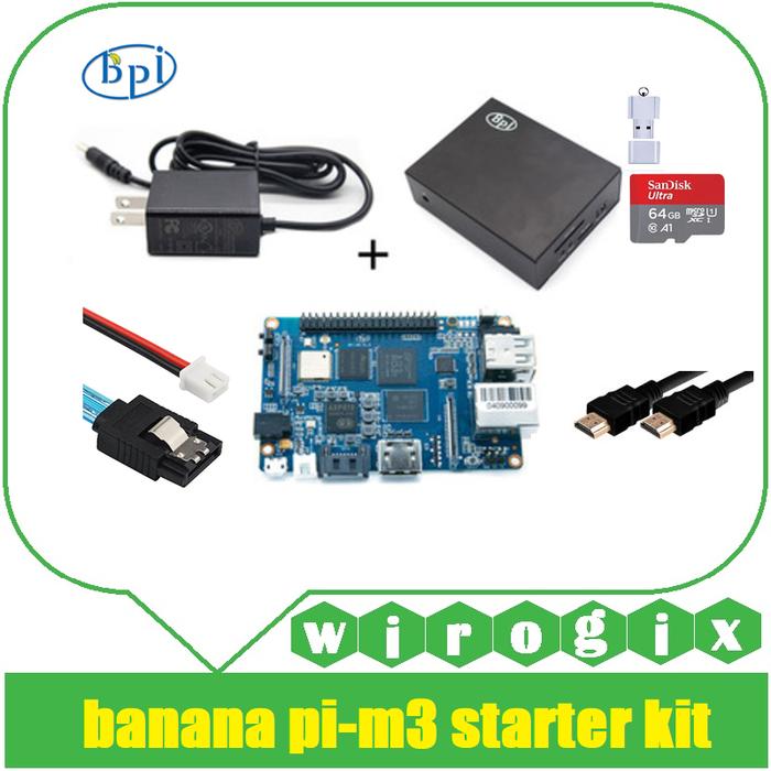 Jual Banana Pi M3 Starter Kit - Kab. Bandung - wirogix | Tokopedia