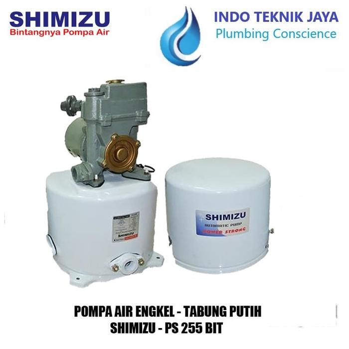 Jual POMPA AIR SUMUR DANGKAL - TANGKI PUTIH - SHIMIZU - PS 255 BIT ...