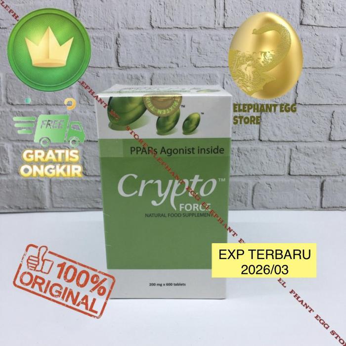 Jual CRYPTO FORCE ISI 600 Tablet 100% ORIGINAL - Jakarta Utara ...