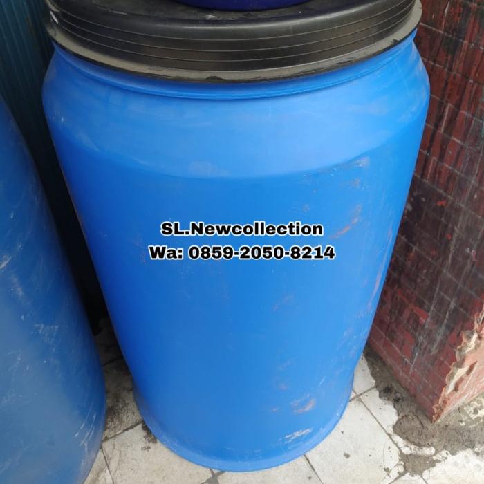 Jual Tong Plastik BARU Ukuran 200 Liter air / Drum 200 Liter MURAH ...