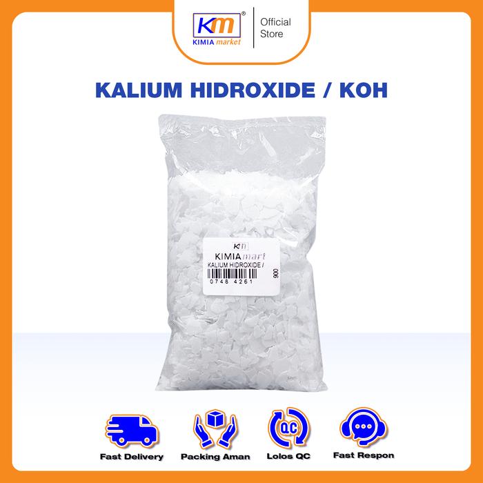 Jual KOH / Kalium Hidroksida / Potassium Hidroxide / Hydrate (500gr ...