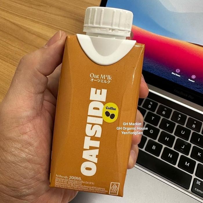 Jual Oatside Oatmilk COFFEE 200 ml Kopi Susu Gandum Oat Side Oat Milk ...