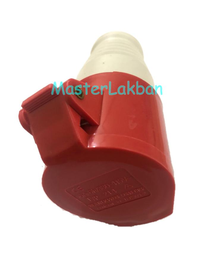 Jual 4 pin Connector 16A 380V / Steker / Mounting / Female Socket ...