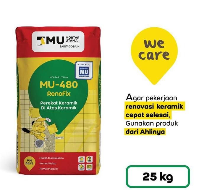 Jual SEMEN INSTAN MU-480 PEREKAT KERAMIK DIATAS KERAMIK 25KG - Kota ...