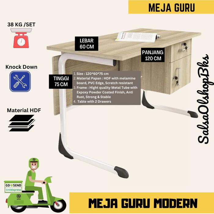 Promo MEJA GURU RANGKA BESI | MEJA GURU MINIMALIS | MEJA GURU MODERN ...