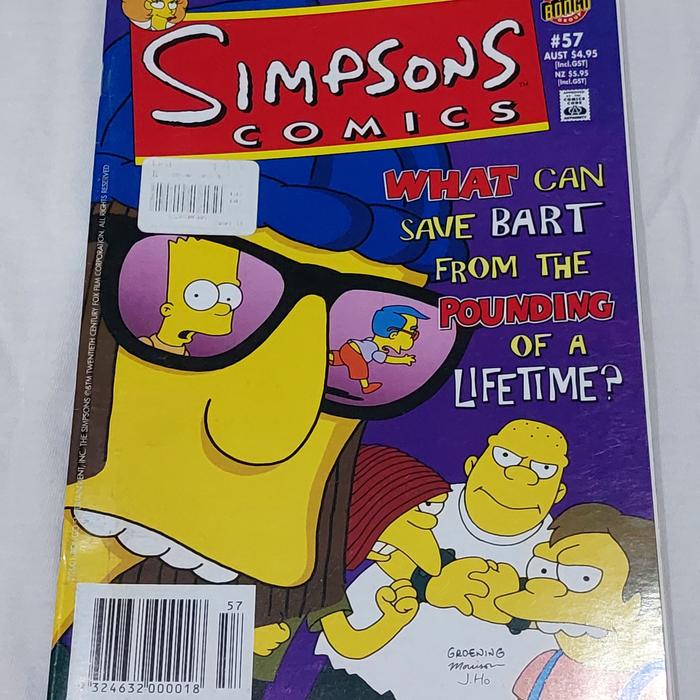 Jual The Simpsons Comics #57 Bongo Comics Bart Simpson 2001 Comic Book ...