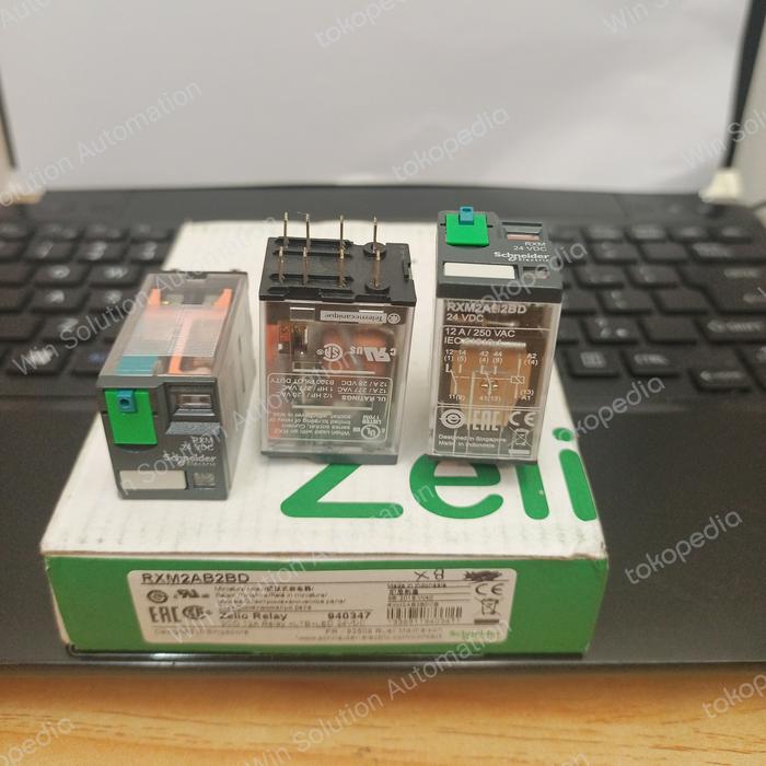 Jual relay Schneider RXM2AB2BD 12A 24VDC - Jakarta Barat - Win Solution ...