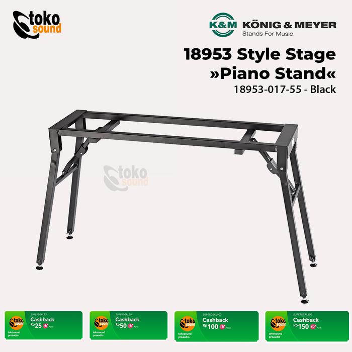 Jual K&M KONIG MEYER 18953 - Table Style Stage Piano Stand - Jakarta ...