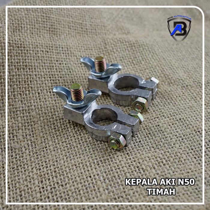 Jual Kepala Aki N50 Besar Timah / Klem Accu / Terminal Aki Mobil ...
