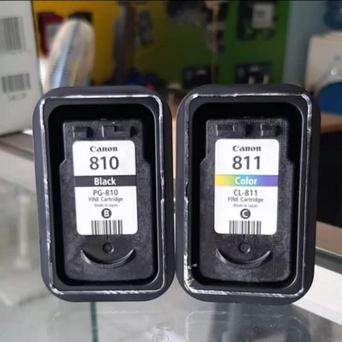Jual CATRIDGE CANON 810 BLACK atau 811 COLOUR ORIGINAL (KOSONGAN ...