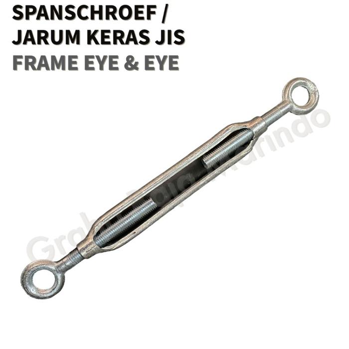 Jual Span Skrup Belah Bambu/ Turnbuckle JIS Eye & Eye M16 16MM Jarum Keras - Kota Surabaya - GBM ...