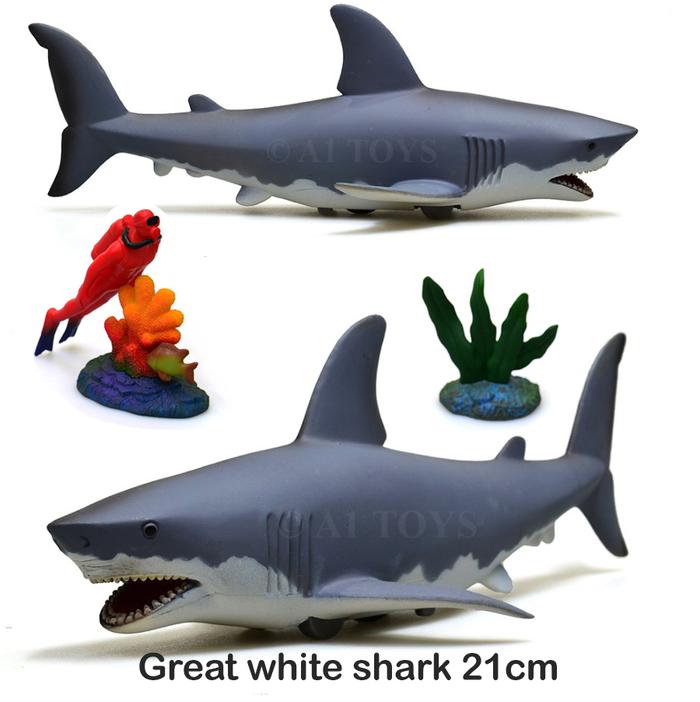 Jual Miniatur ikan Paus Pembunuh Orca Killer Whale 20 cm - GREAT WHITE ...