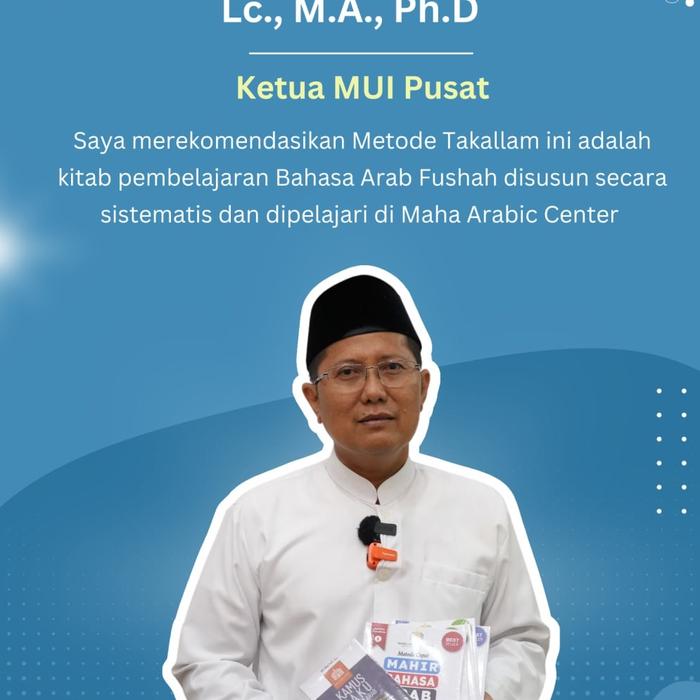 Jual Perkaya Pengetahuan Bahasa Arabmu Kitab Metode Takallam Maha ...