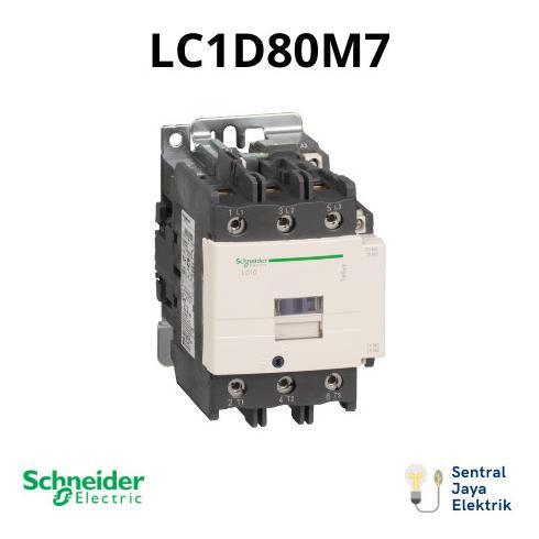 Jual Magnetic Contactor Lc1D80/Lc1D80M7 - Schneider Electric - 110VAC ...